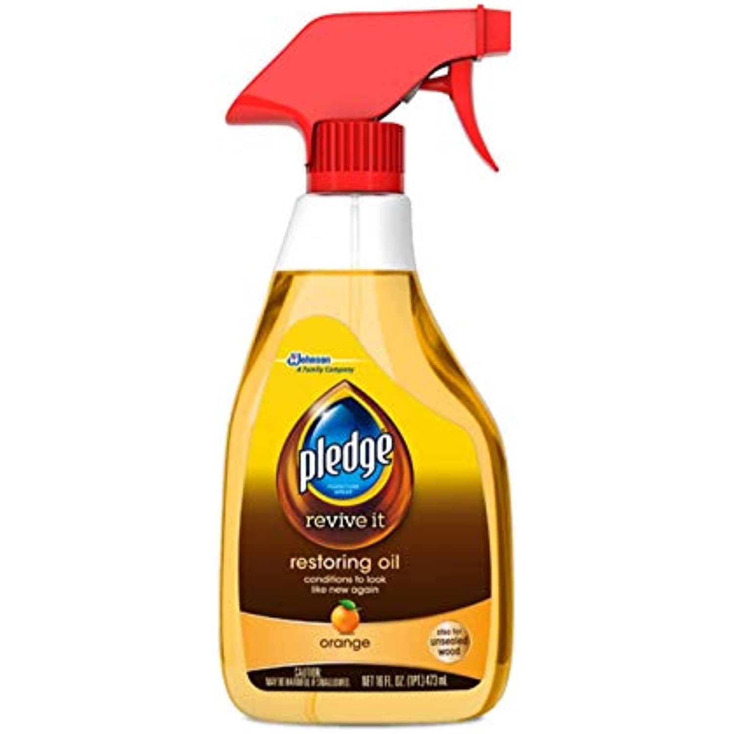Pledge Revive It Restoring Oil, Orange 16Oz (3-Pack, Packaging May Vary ...