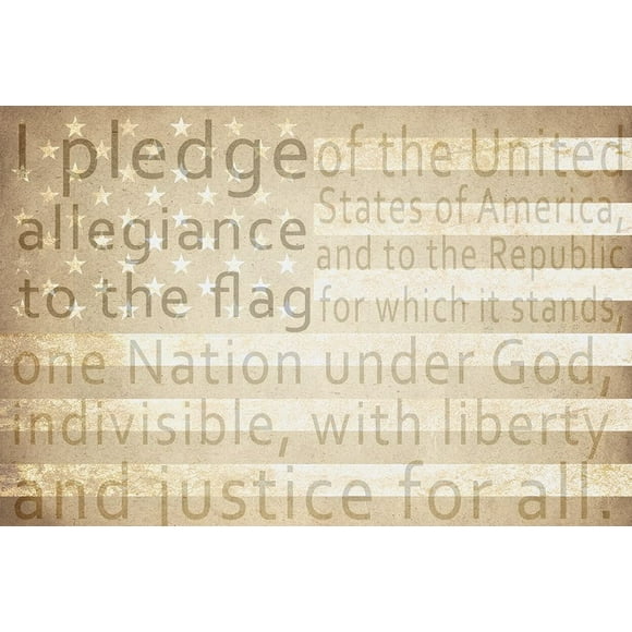 Pledge Allegiance Poster