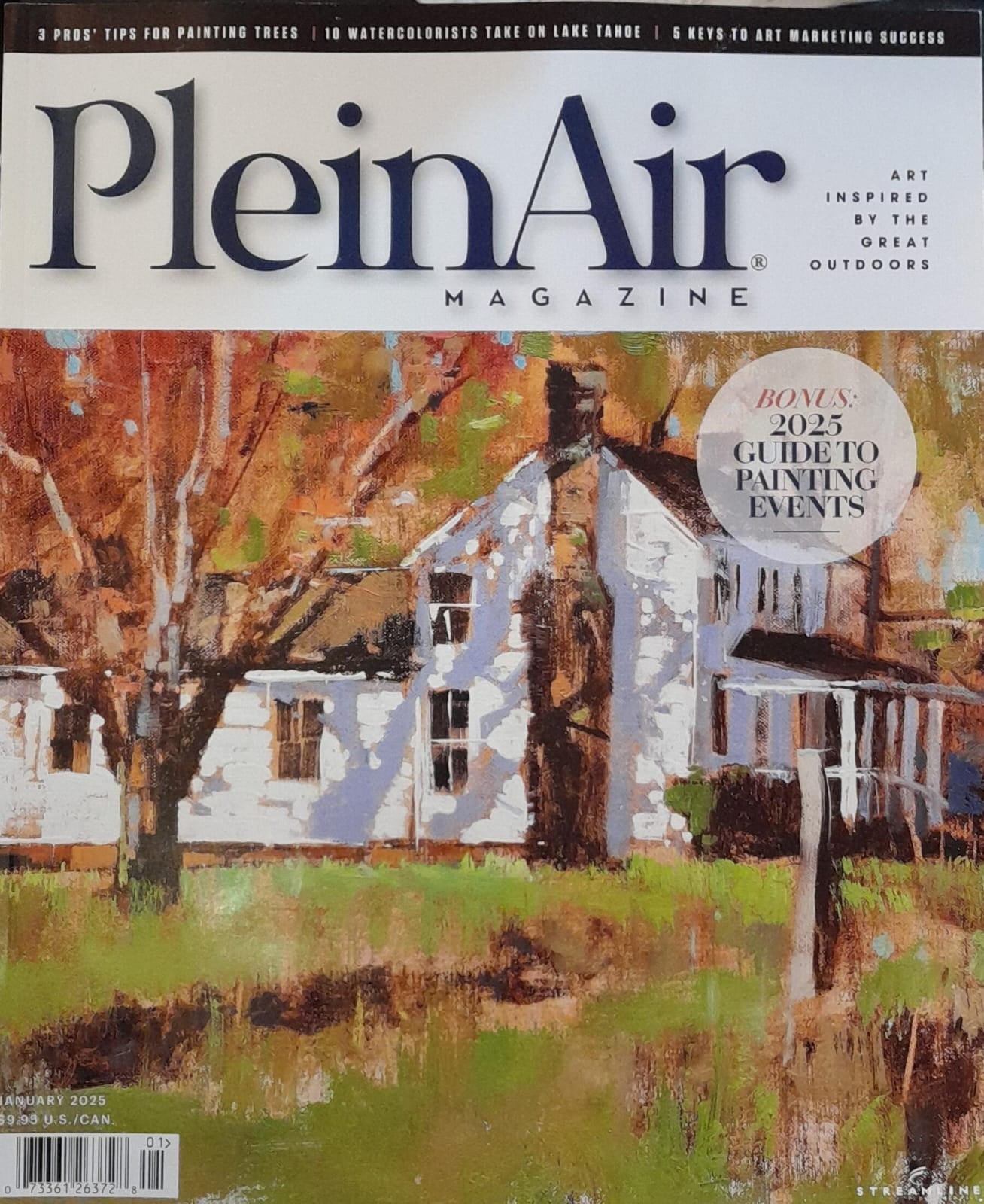 Plein Air Magazine January 2025 - Walmart.com