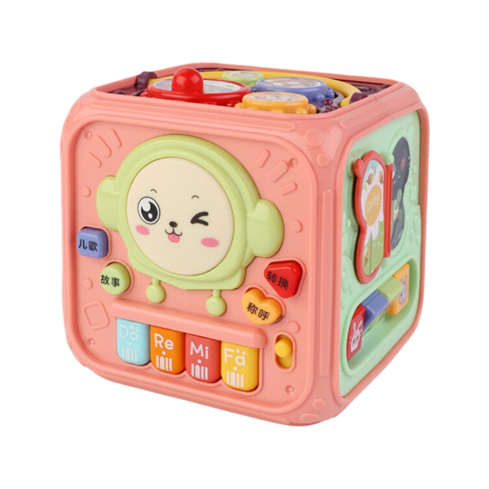 PlenPLAY 6 In 1 Activity Cube For Babies And Toddlers – Baby Toys 12 18 ...