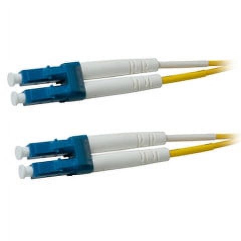 Plenum Fiber Optic Cable, LC / LC, Singlemode, Duplex, 9/125, 5 meter ...
