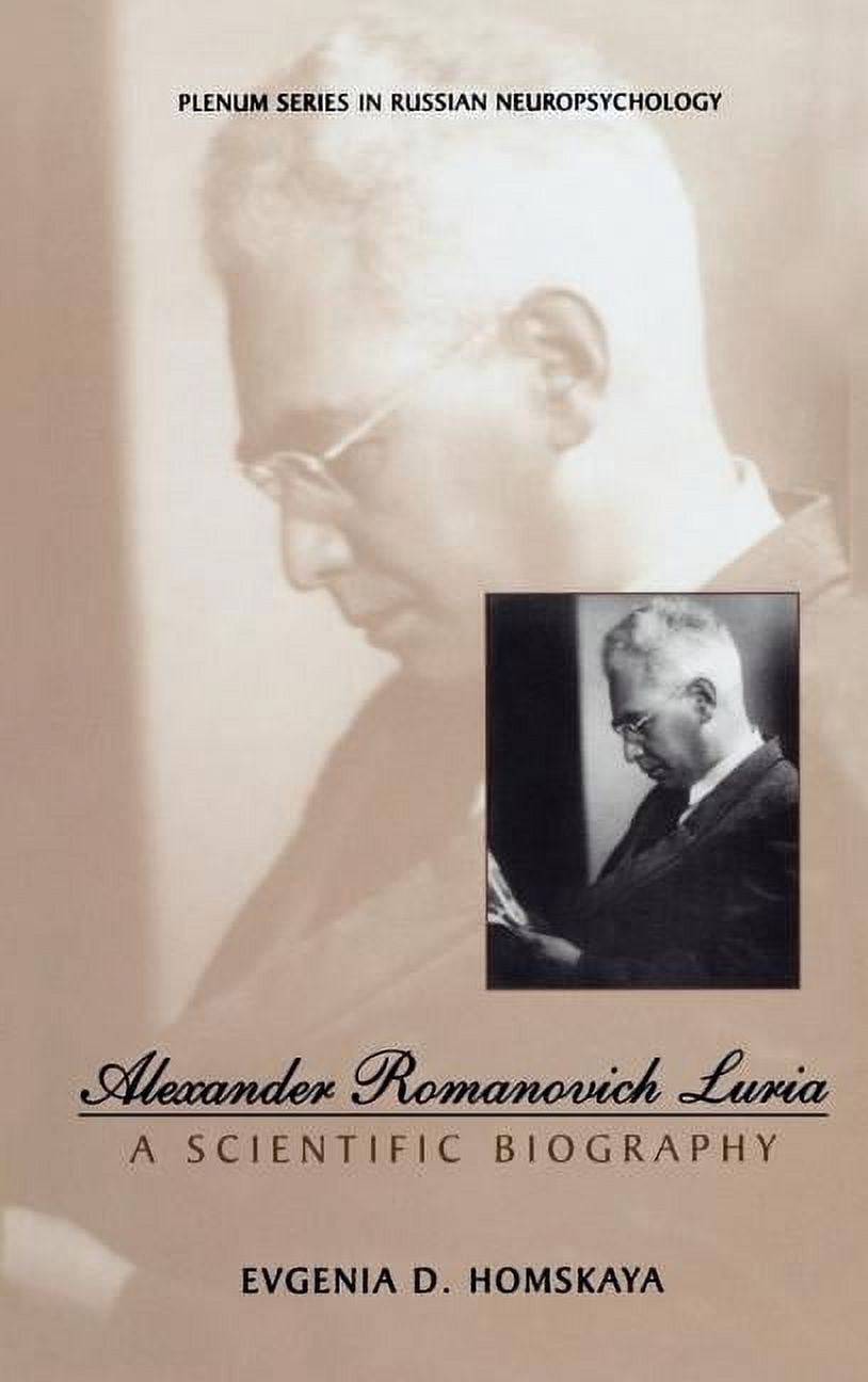 Plenum Russian Neuropsychology Alexander Romanovich Luria: A Scientific ...