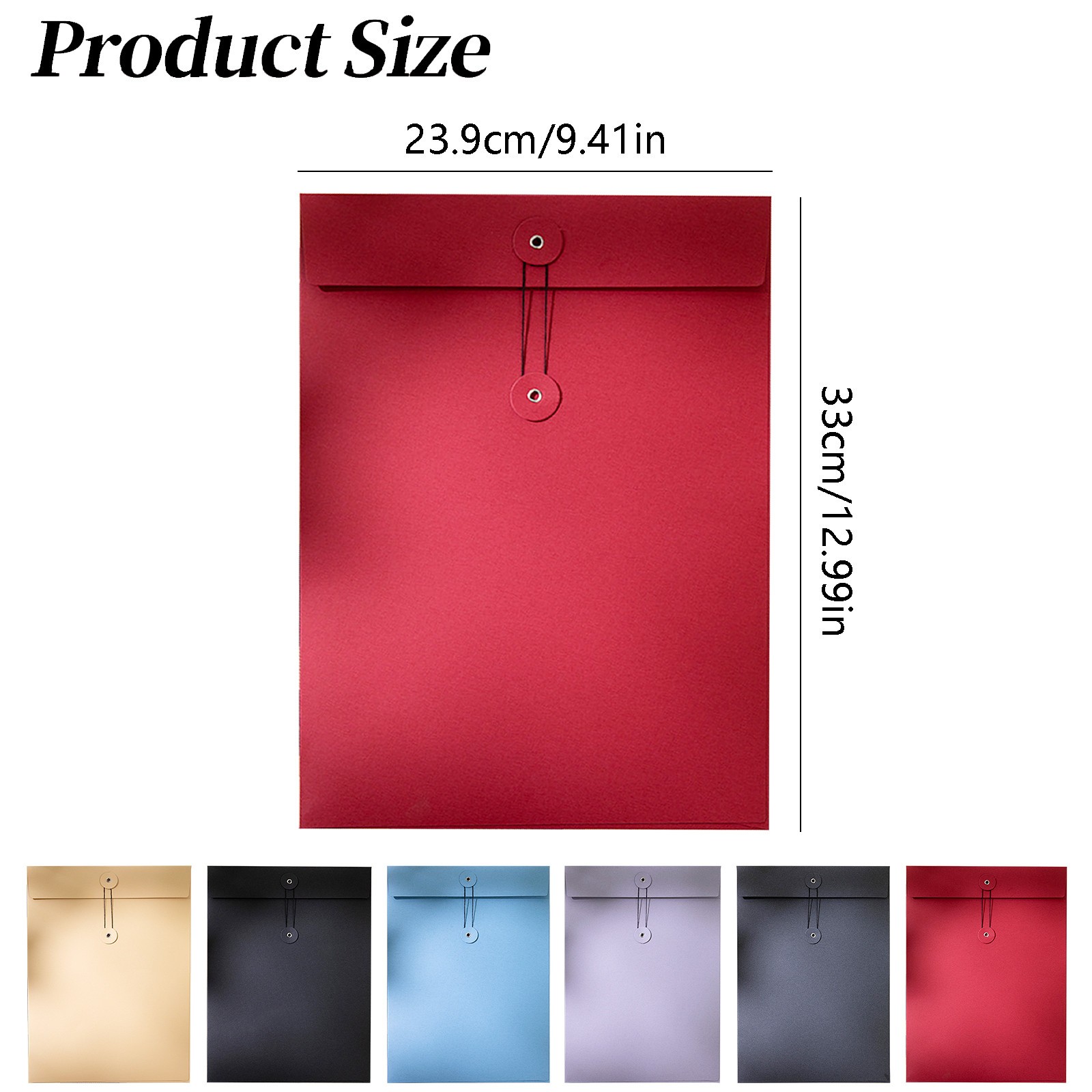 Plertrvy Clearance A4 Contract File Bag Test Paper Bag (23.9*33Cm) Blue ...