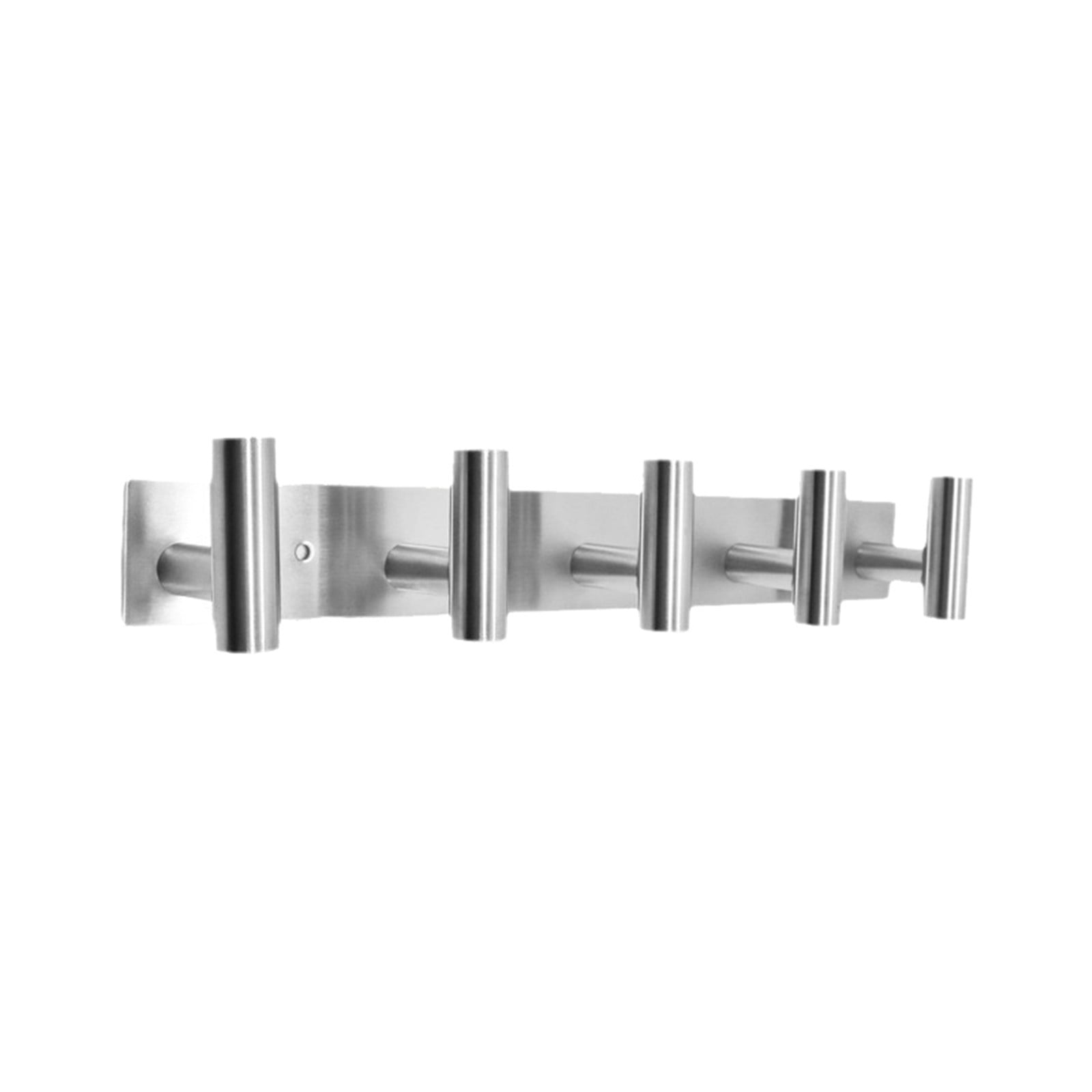 plertrvy Heavy Duty Round Tube Wall Hanging Hooks, Stainless Steel, 2. ...