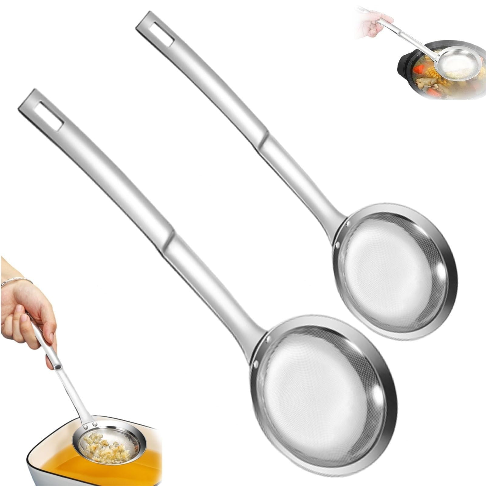 Pleteffect Colander, Pleteffect Fine Mesh Stainless Steel Colander ...