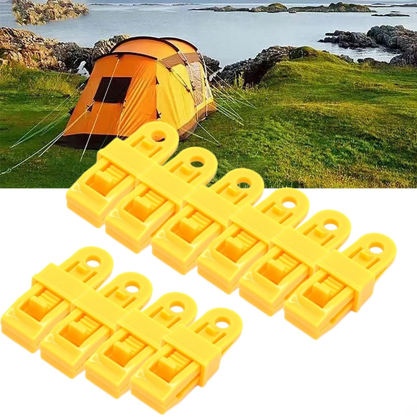 Pleteffect Tarp Clips Net Buckle Tarp Clamps Woodworking Vice for ...