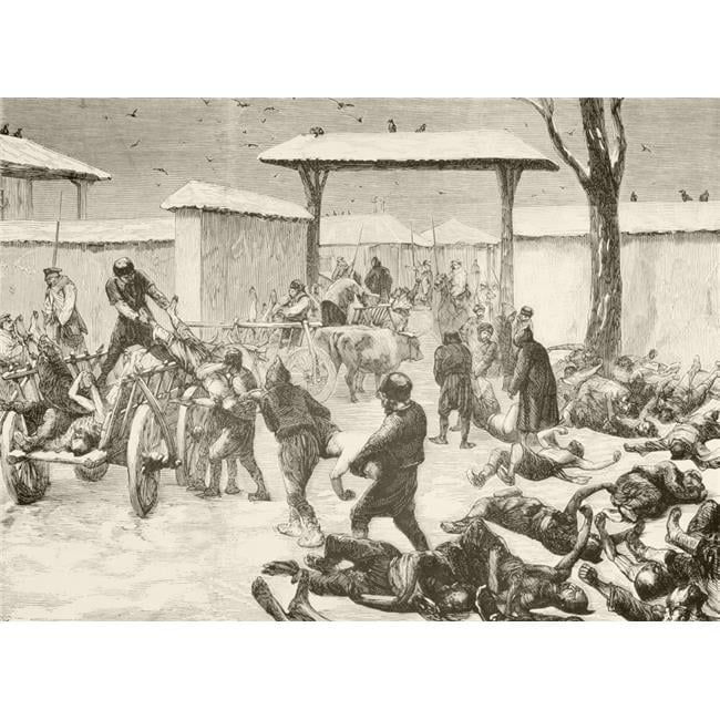 Plevna, Now Known As Pleven, Bulgaria Recovering The Dead After The ...