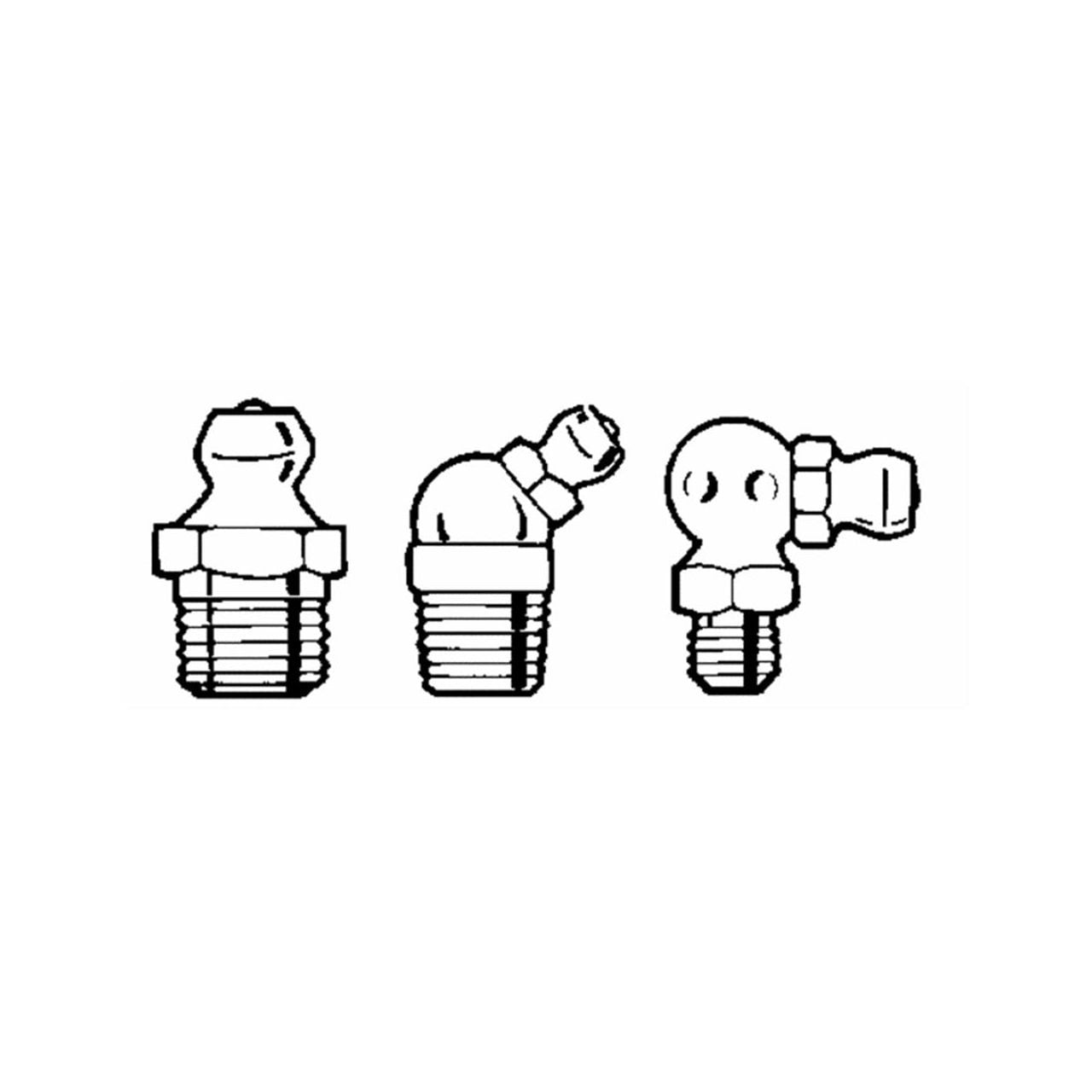 Plews & Edelmann Grease Fitting Plug 11-101 - Corrosion Resistant ...