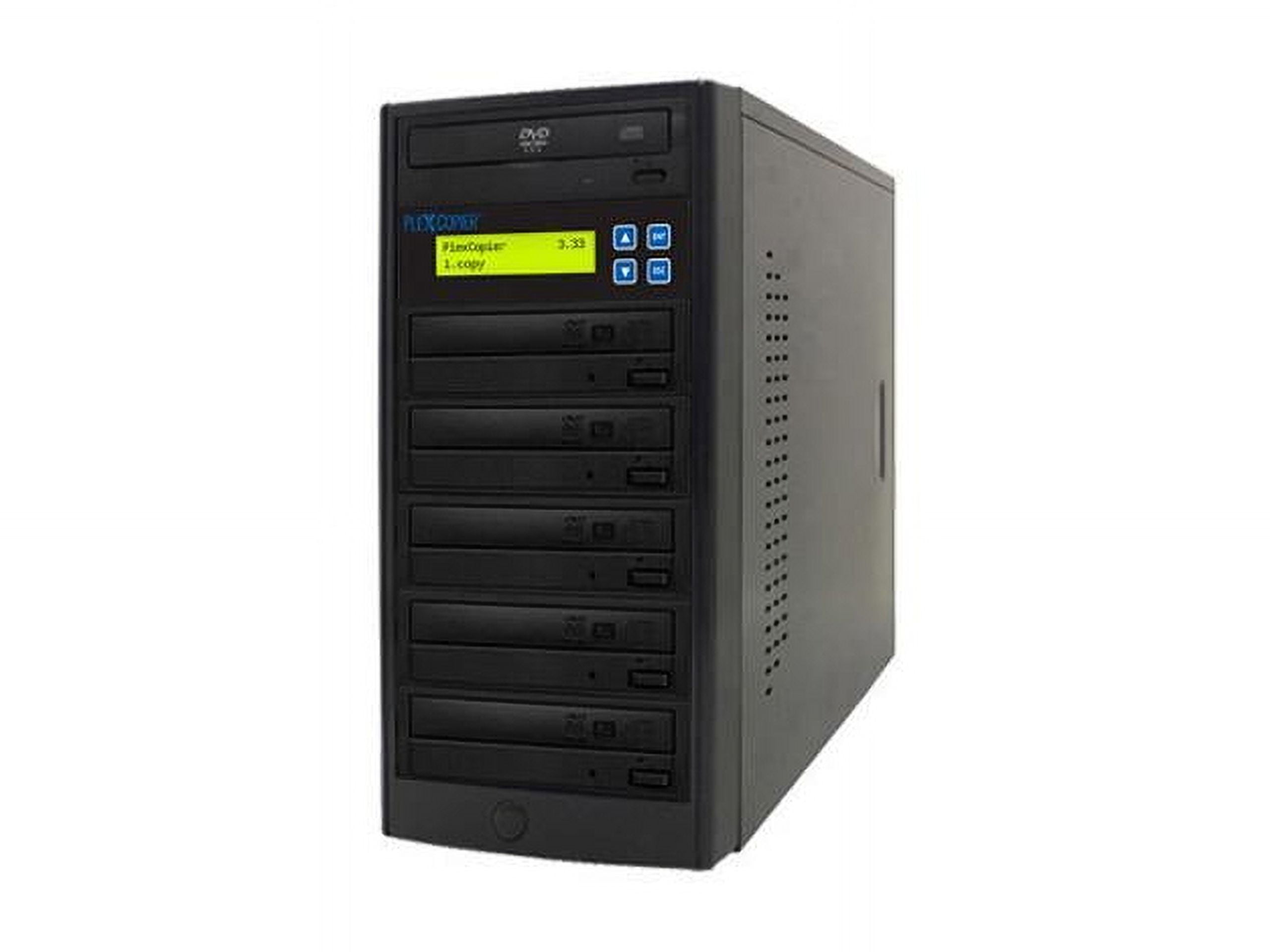 PlexCopier 24X SATA 1 to 5 CD DVD duplicator Burner Writer Standalone ...