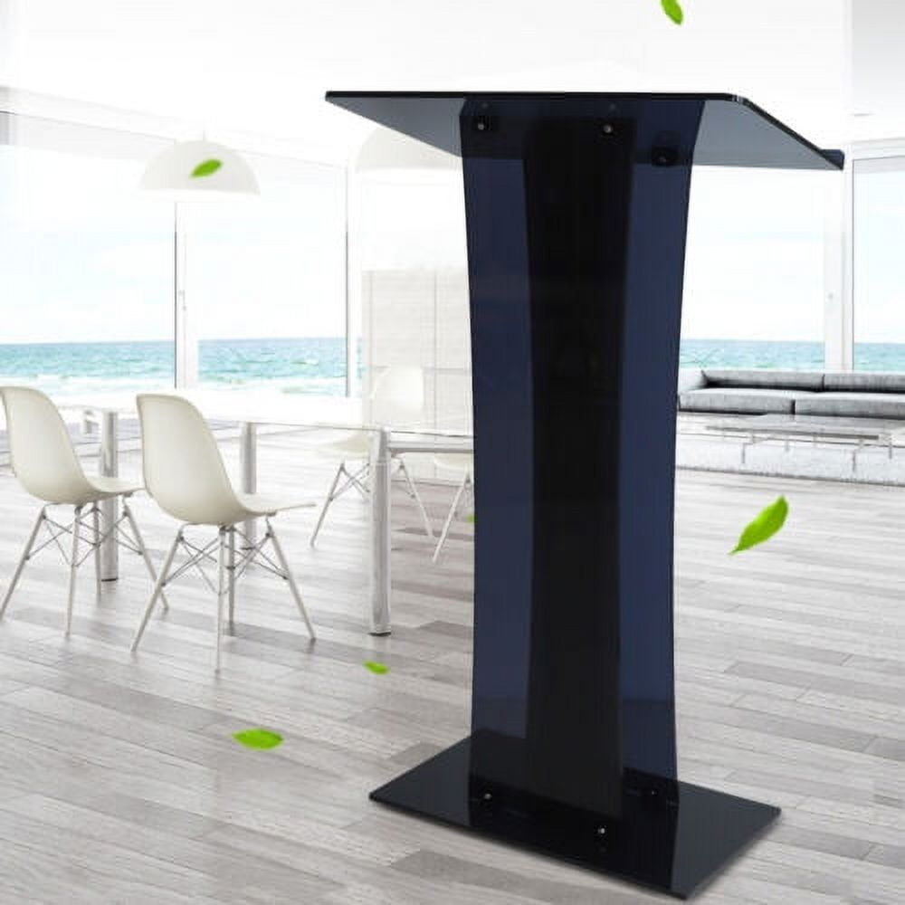 Plexiglass Conference Pulpit Acrylic Podium Clear Church Lectern Office ...