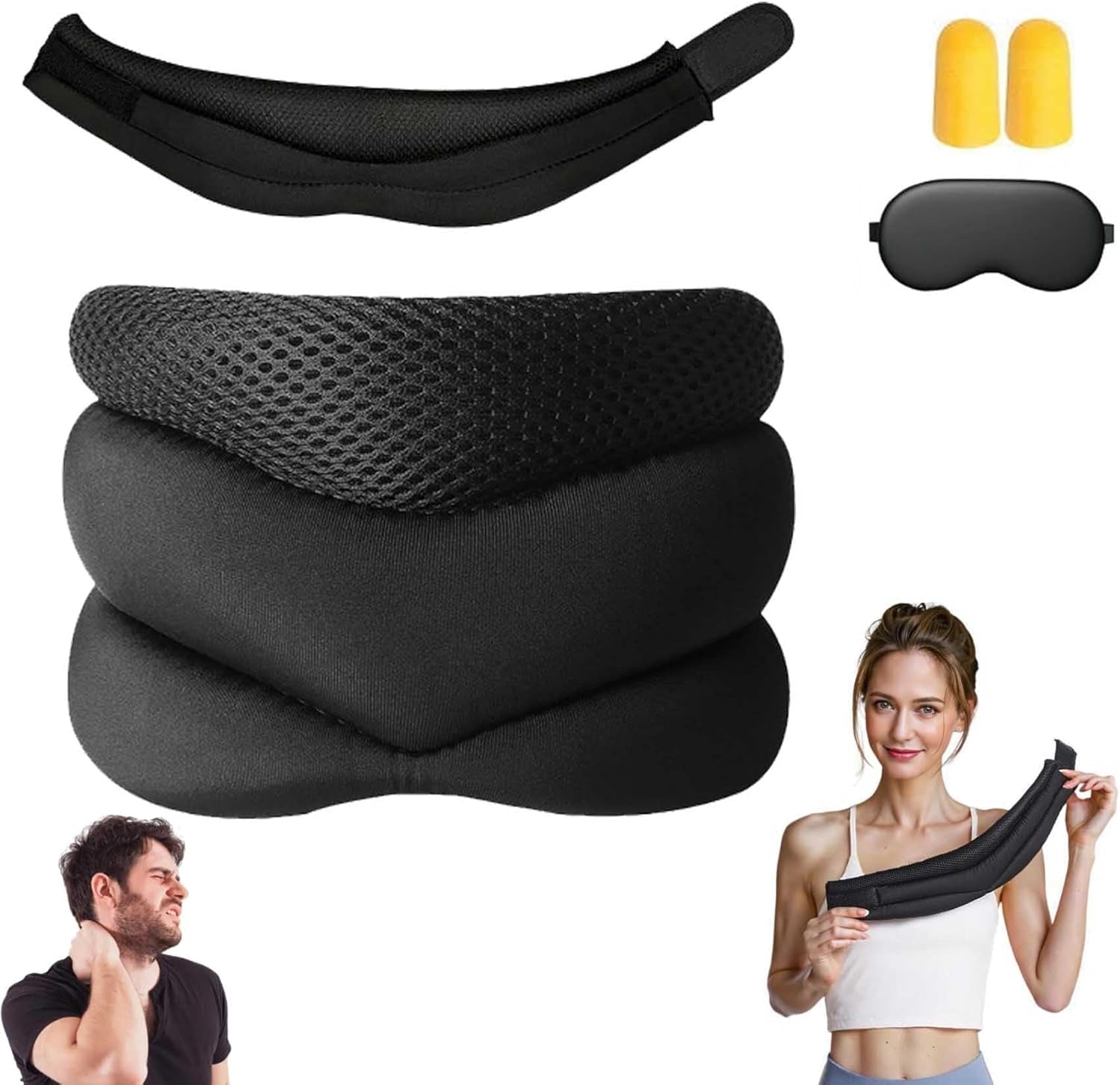 Plexora Neck Cervi-Posture Corrector with Soft Foam Neck Brace ...