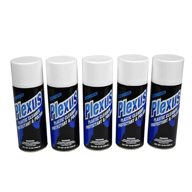 Plexus Plastic Cleaner Protectant & Polish 13oz Can 5 Pack MADE In the ...