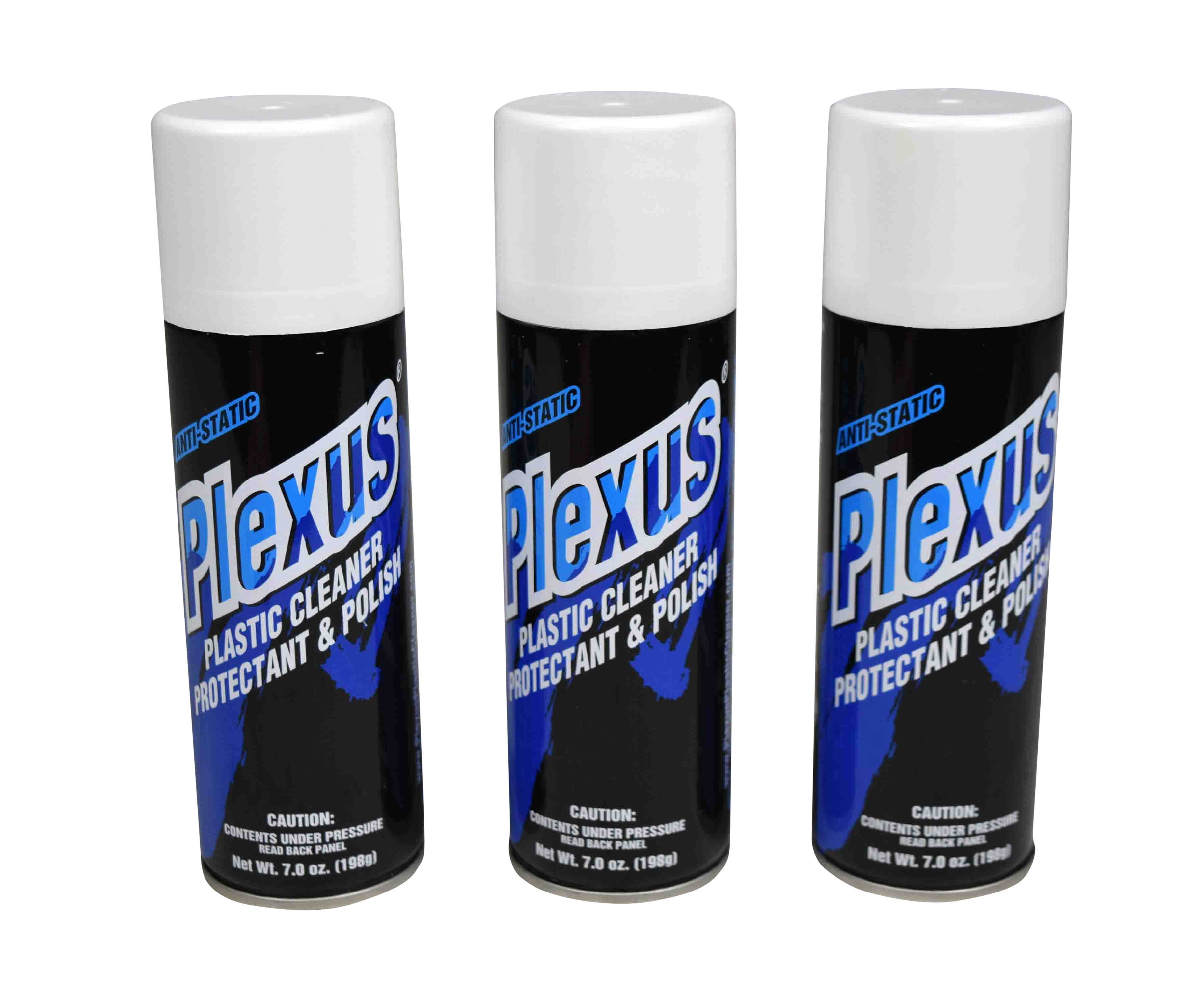 Plexus Plastic Cleaner Protectant & Polish 7oz Can 3 Pack MADE In the ...