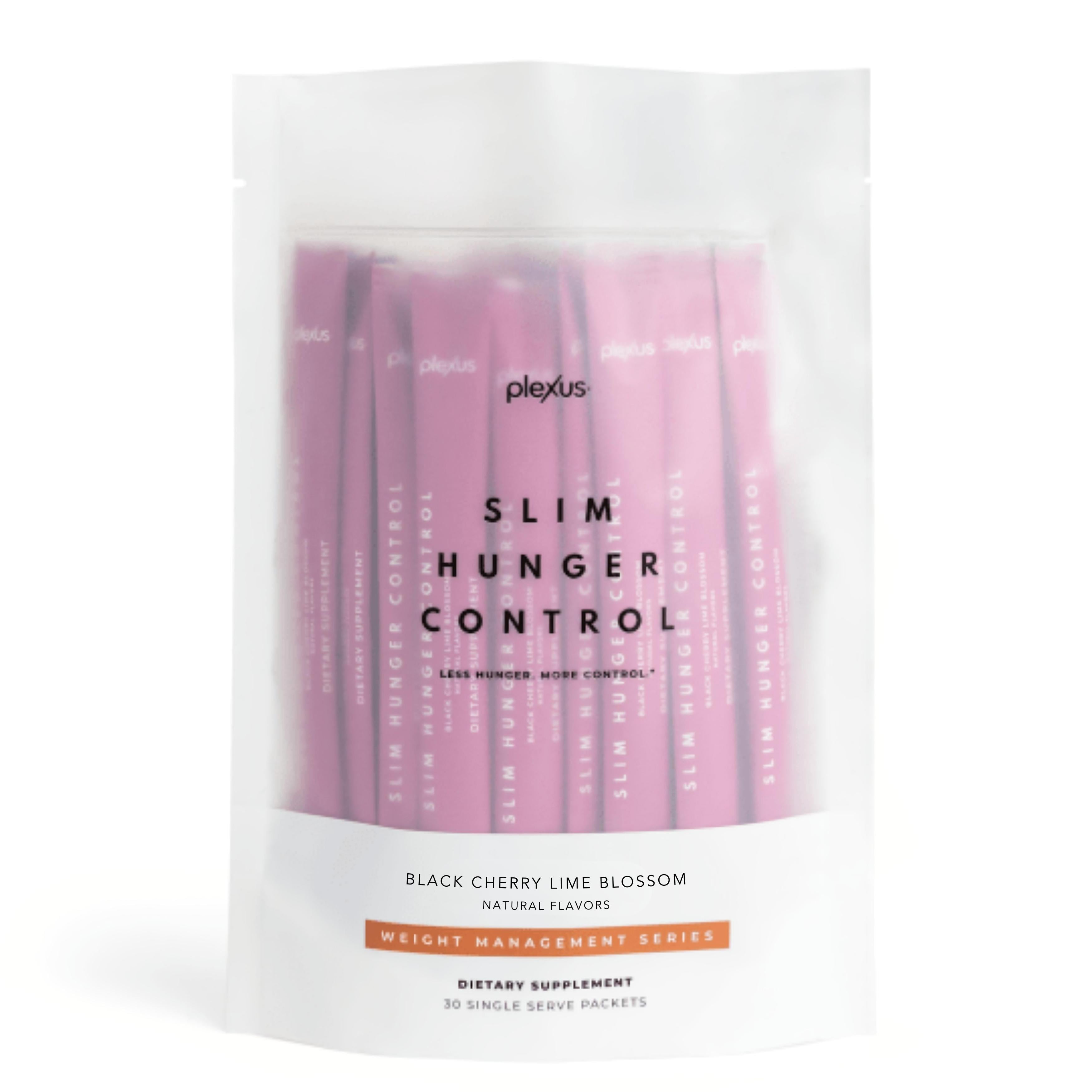 Plexus Slim Hunger Control 30 Packets Black Cherry Lime Blossom ...