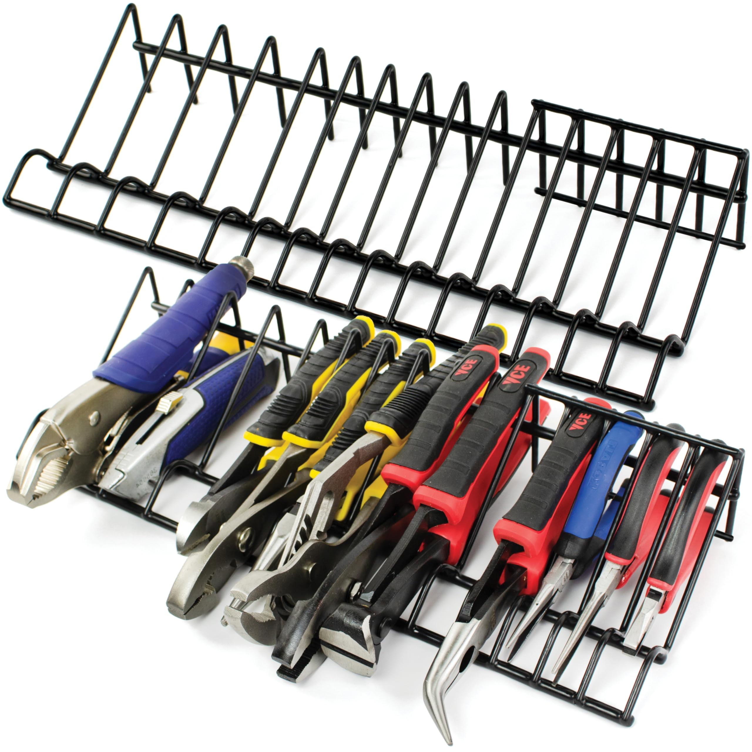 Plier Organizer Rack for Tool Box Storage, Holds Regular and Wide ...