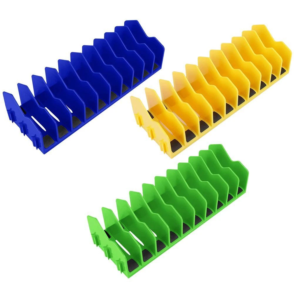 Plier Organizer Rack, 10-Slot Pliers Cutters Organizer Rack with Non ...