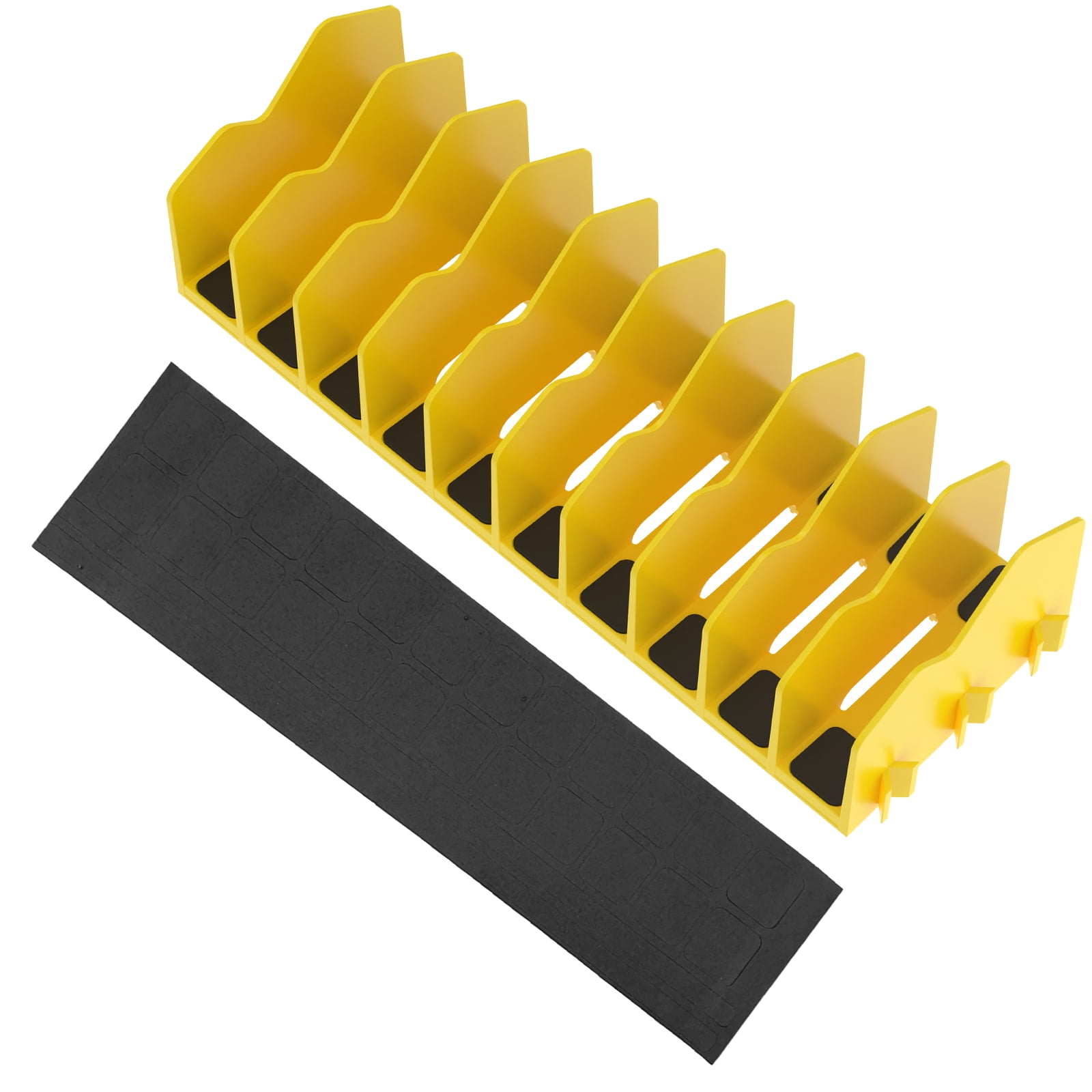 Plier Organizer Rack with Nonslip Rubber Base 10 Slots Plier Rack Space ...