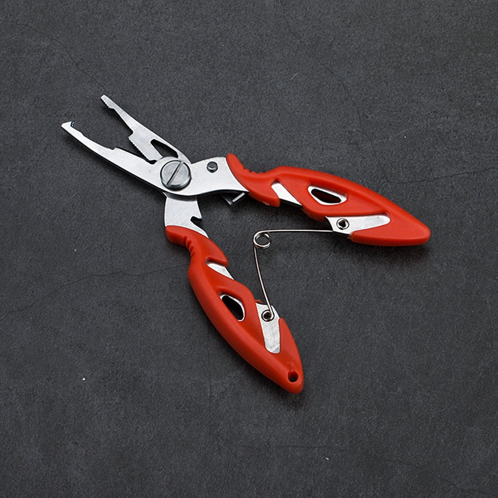 Pliers Stainless Steel Curved Mouth Small Pliers Multi-purpose Fishing ...