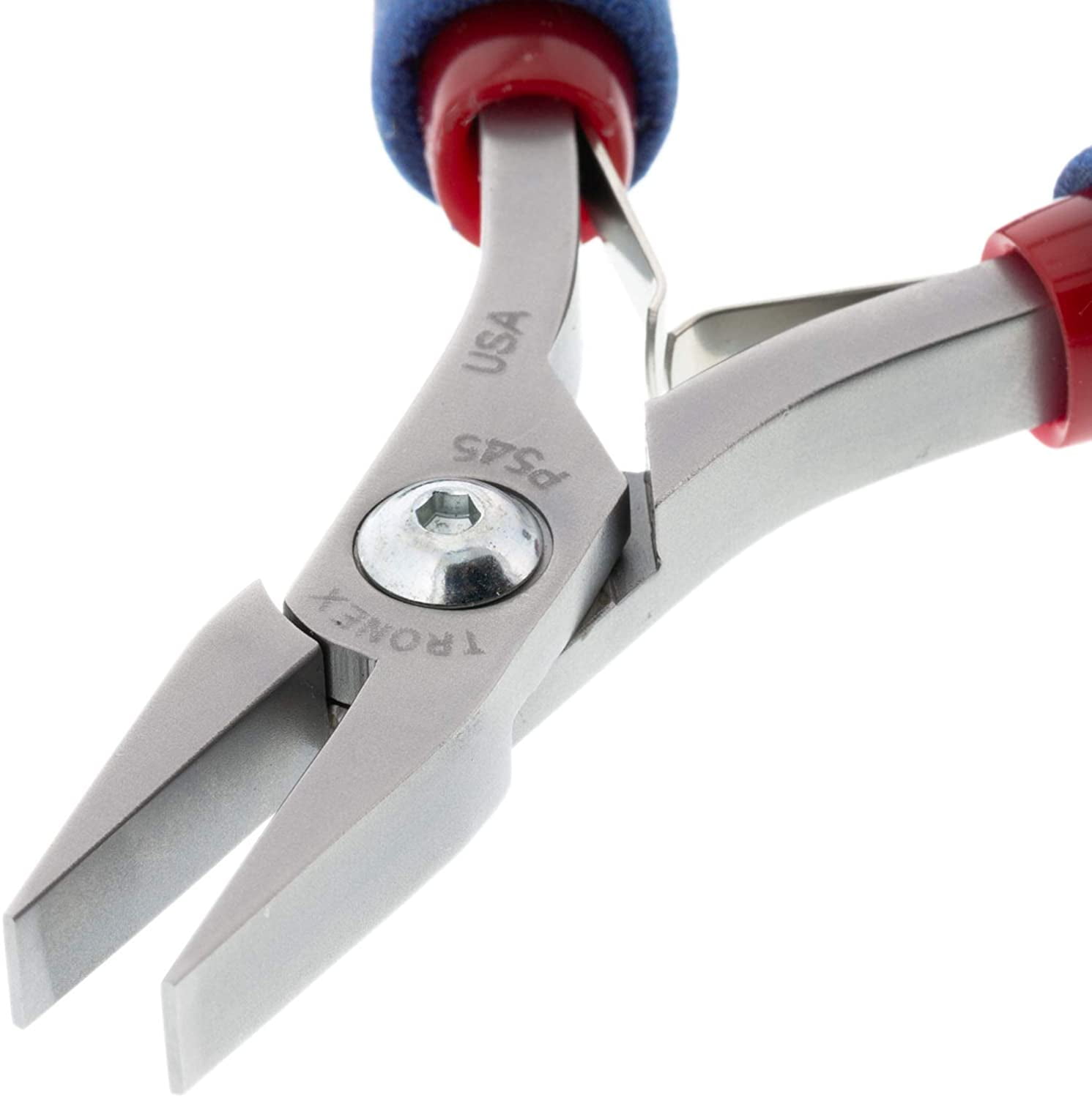 Pliers – Tronex Flat Nose – Short, Wide Smooth Jaw (Standard Handle ...