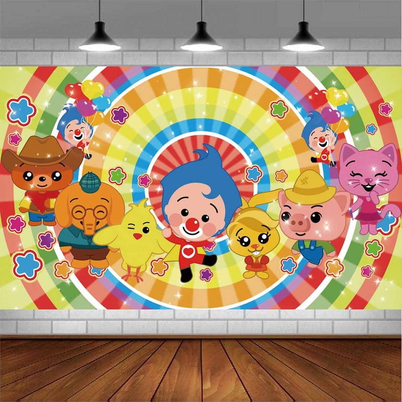 Plim Plim Party Supplies Background Backdrop Taspestry Banner Post ...