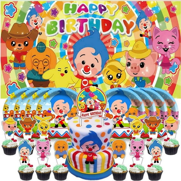 Plim Plim Birthday Decorations