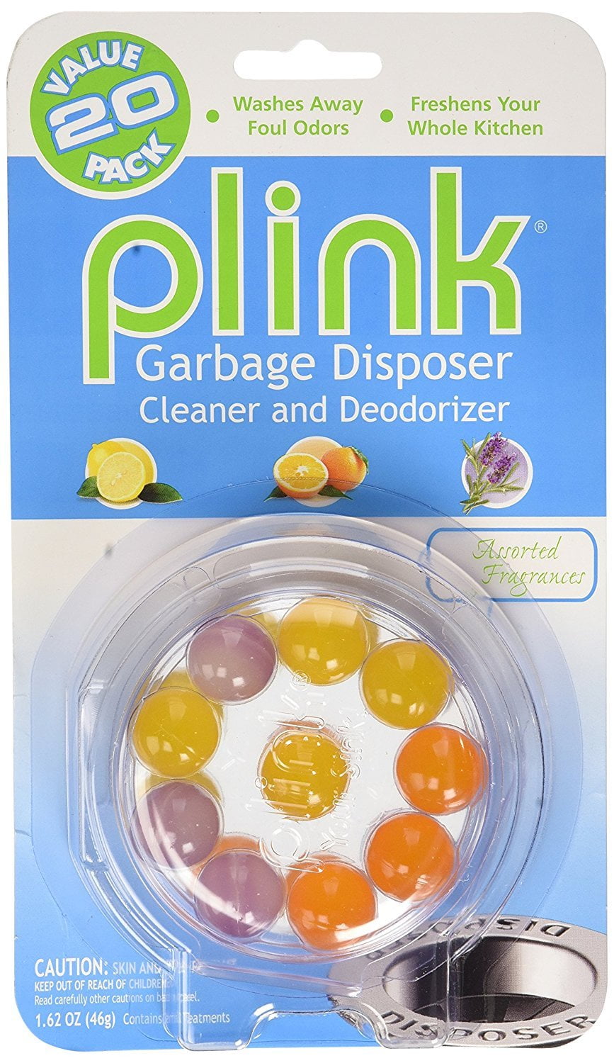 Plink 9013 Garbage Disposal Cleaner and Deodorizer, 20-Count Variety ...