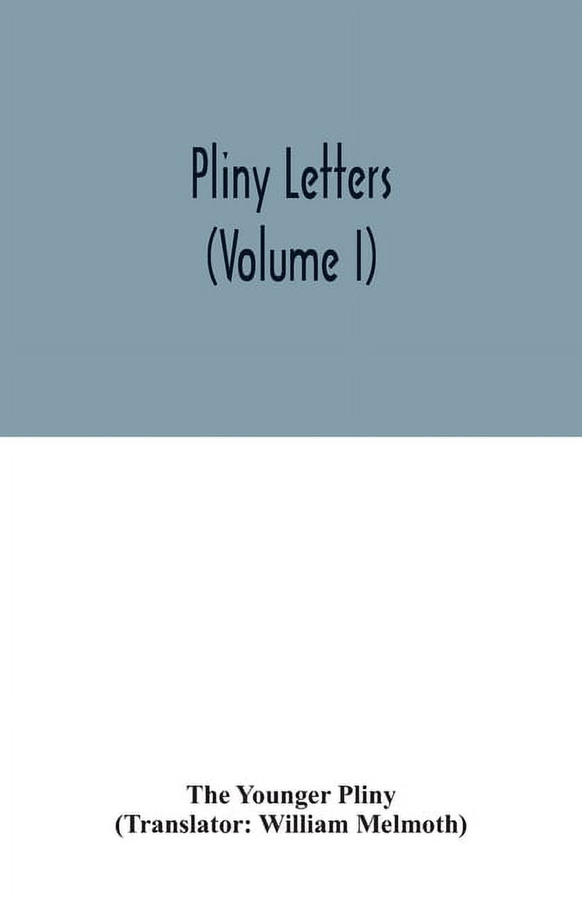 Pliny Younger Letters