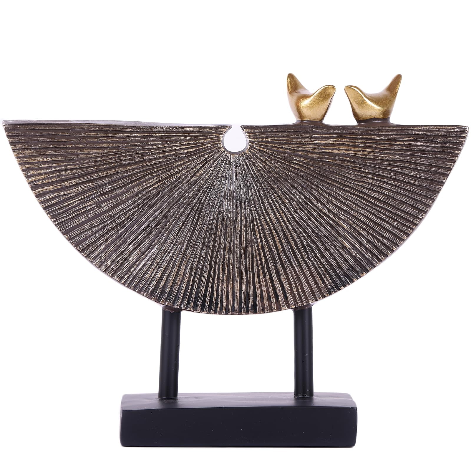 PlivBloom Gold Statue Above Kitchen Decor,TV Stand Accent for Sculpture ...