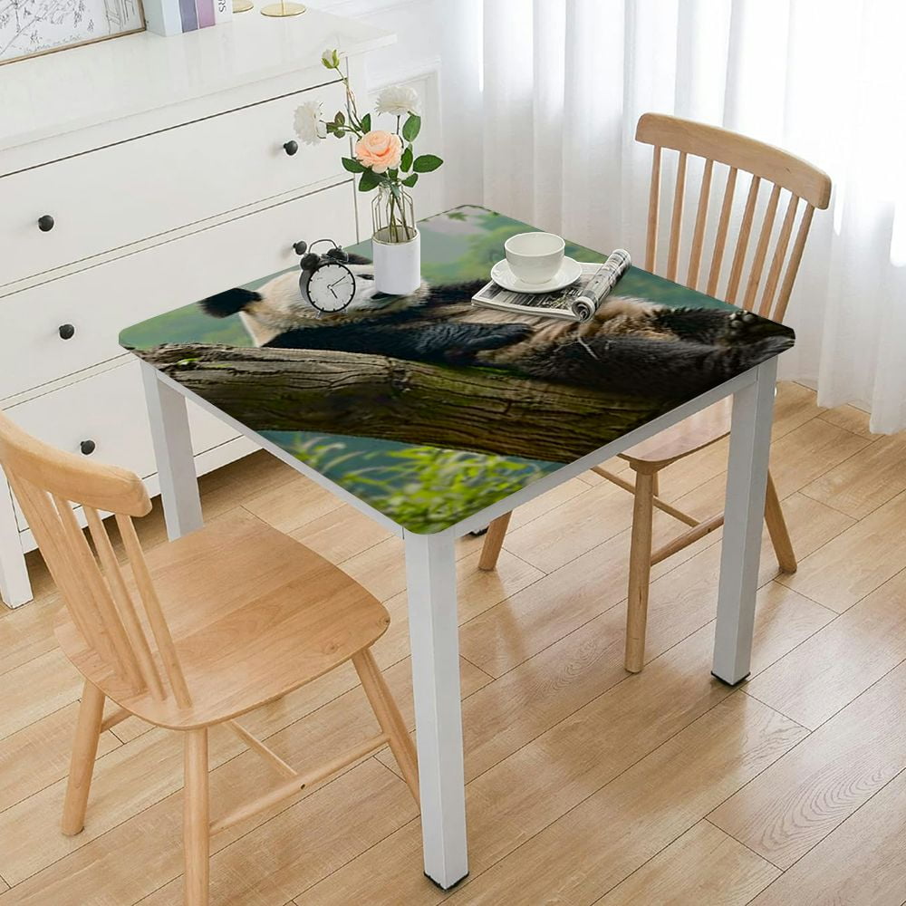 Fitted Tablecloth Oilcloth Elasticized Table Cover Tablecloth ...