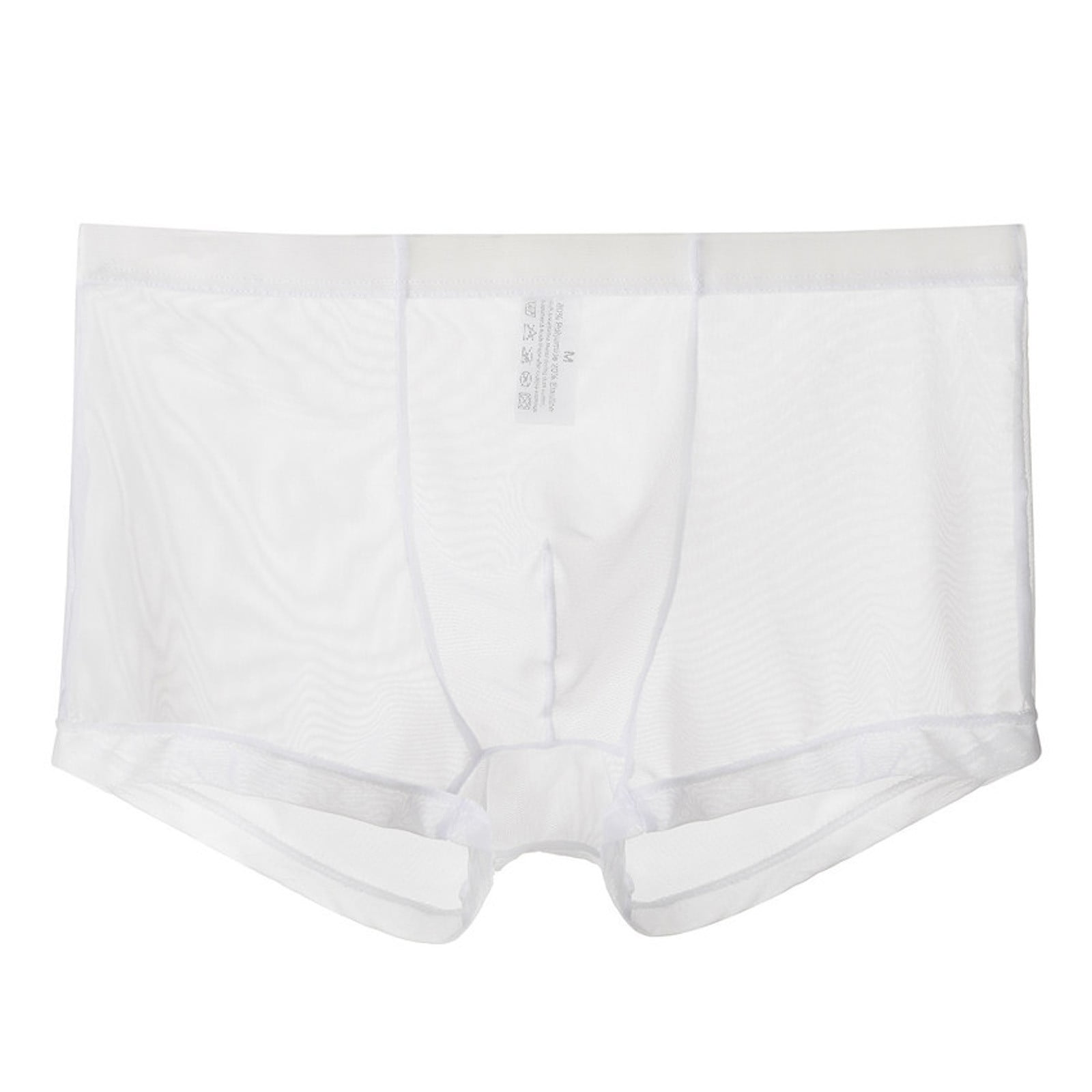 Ploknplq Boxers for Men Mens Underwear Boxer Briefs Mens Ice Silk ...