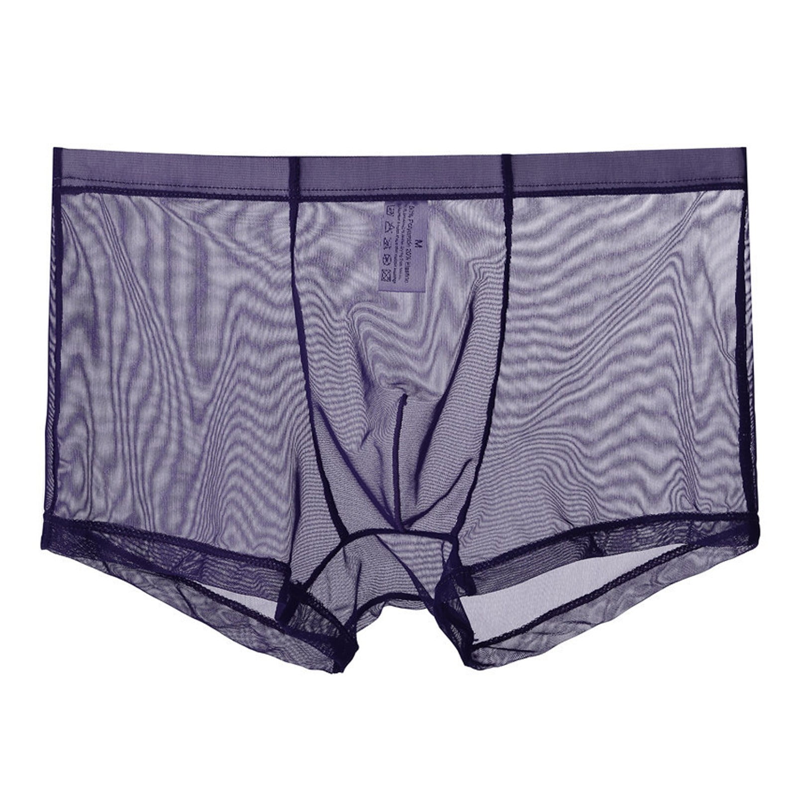 Ploknplq Boxers for Men Mens Underwear Boxer Briefs Mens Ice Silk ...