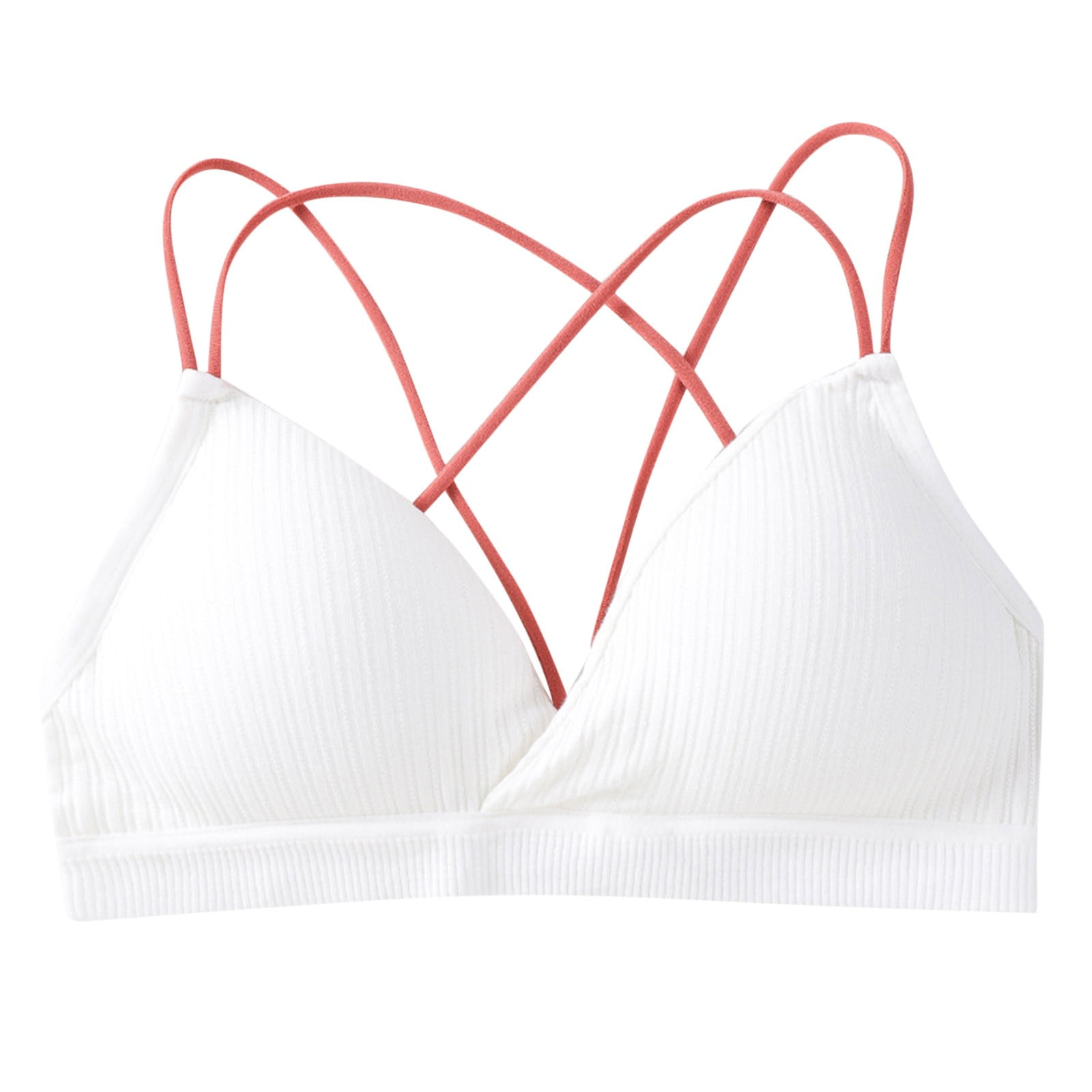 Ploknplq Bras for Women Sports Bras for Women Women Spiral Wrap Sports ...