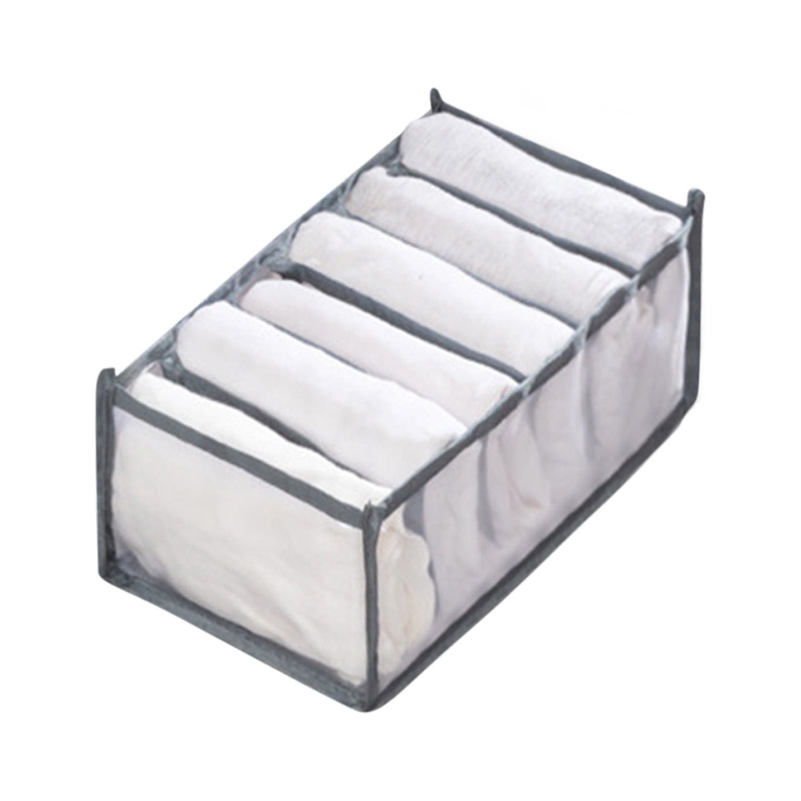 Ploknplq Drawer Organizer Storage Bins Mesh Clothes Storage Box Trouser ...