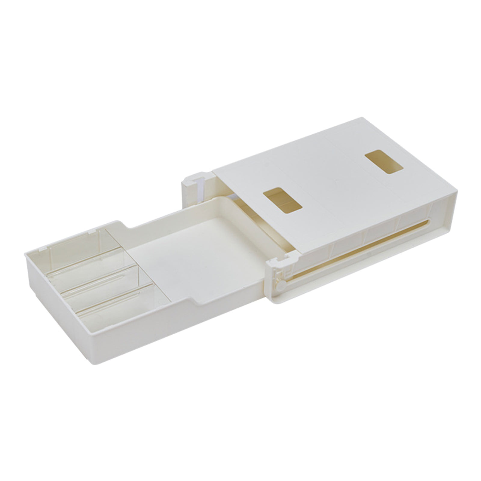 Ploknplq Drawer Organizer Storage Bins Under Desk Drawer Storage Box ...