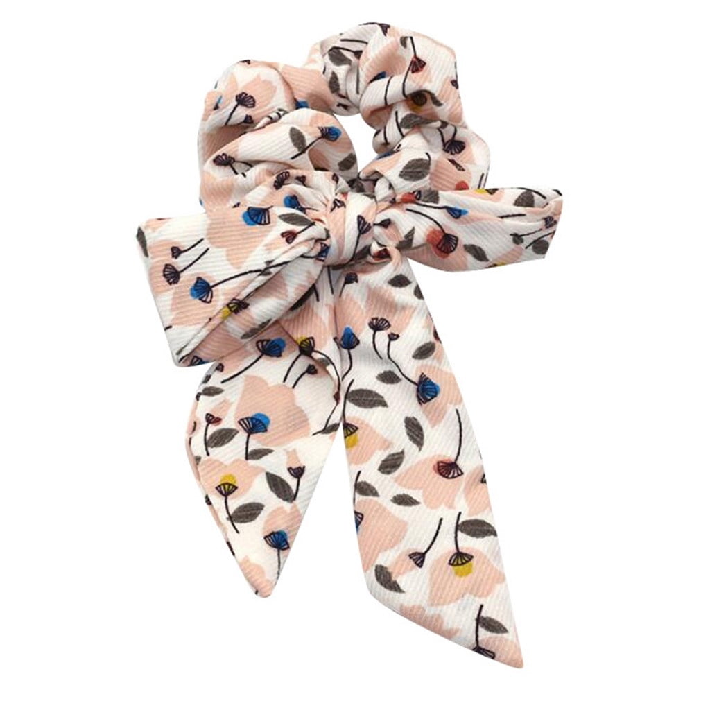 Ploknplq Headband Bandana Bow Streamers Hair Ring Fashion Ribbon Girl ...