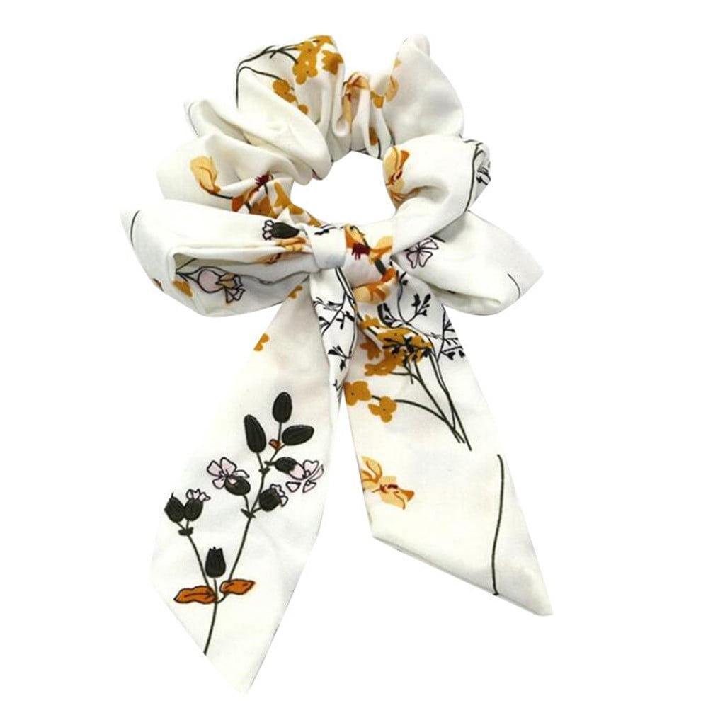 Ploknplq Headband Bandana Bow Streamers Hair Ring Fashion Ribbon Girl ...