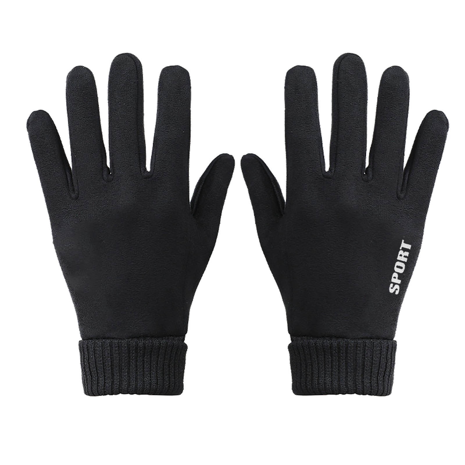 Ploknplq Home Essentials Motorcycle Gloves Winter Gloves for Men Women ...