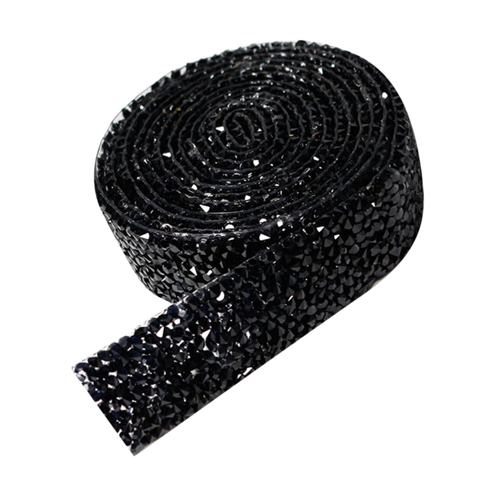 Ploknplq Rhinestone Glue Fashion Tape 1 Roll 1 Yard Drill Strips Chain ...