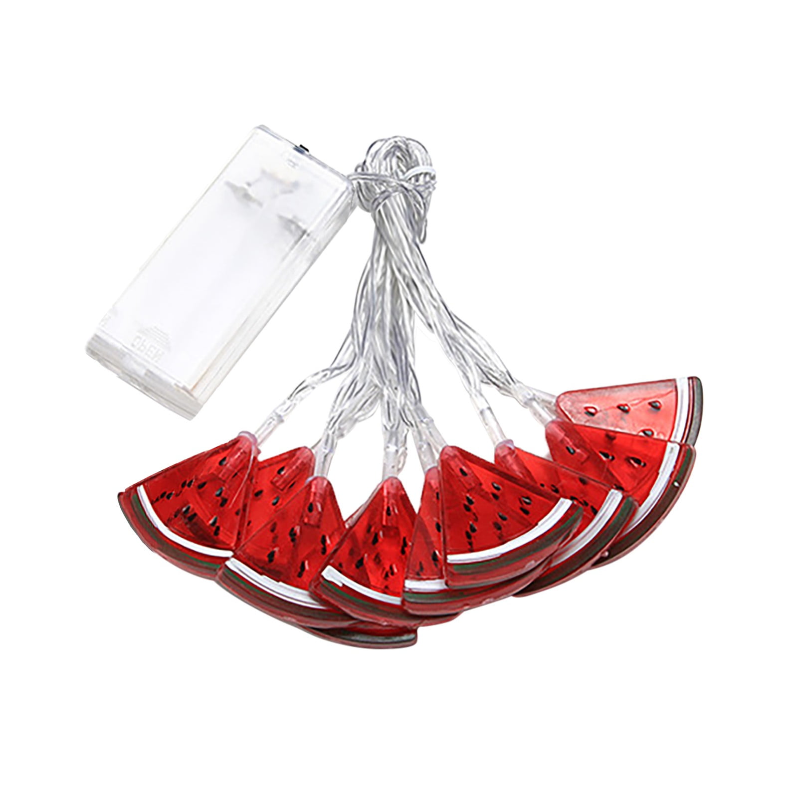 Ploknplq Room Decor Led Strip Lights Led Watermelon Light String Pizza ...