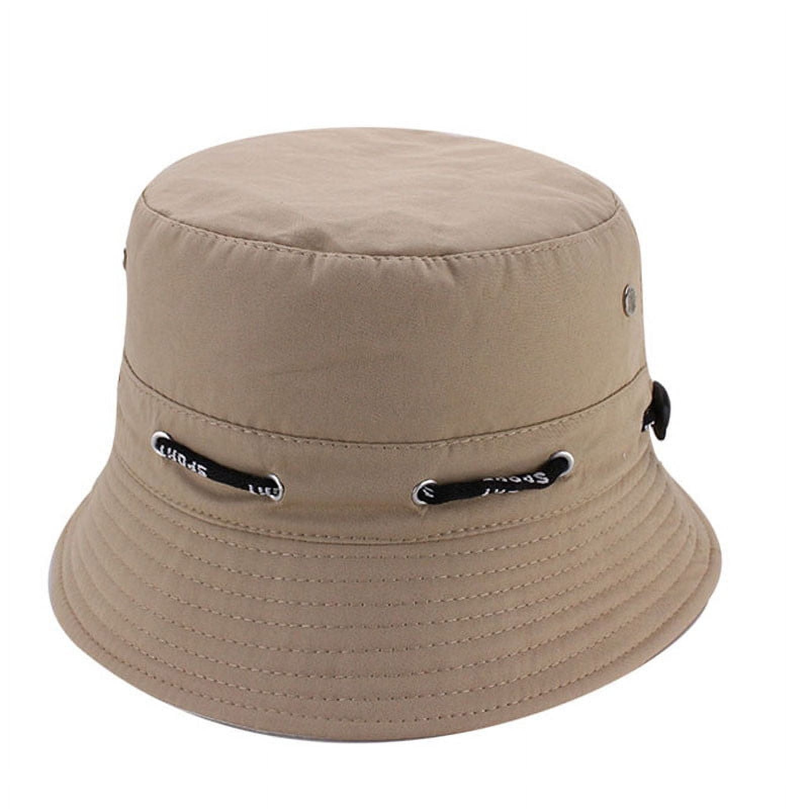 Ploknplq Travel Essentials Bucket Hat Unisex Bucket Boonie Hat Hunting ...