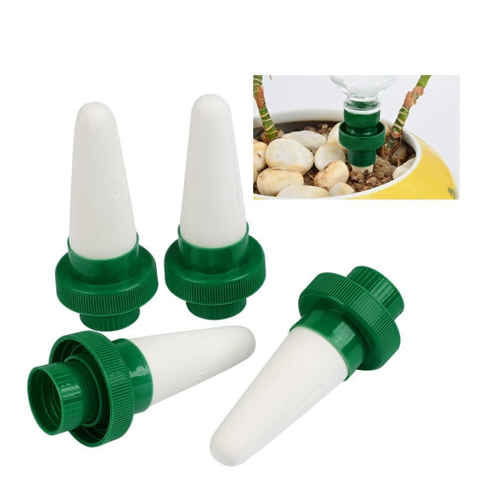 Ploknplq Watering Can Water Bottle Irrigation Flower Self 4Pcs Devices ...