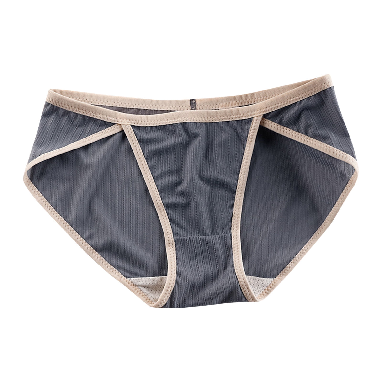 Ploknplq Womens Underwear Womens Lingeries Womens Contrast Color Simple ...