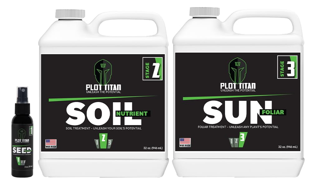 BW Fusion Plot Titan, 3-Step Deer Hunting Food Plot Fertilizer Bundle ...