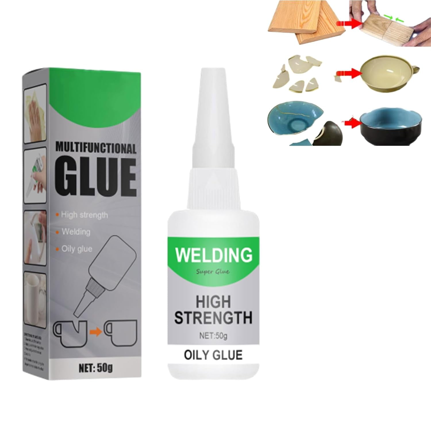 Plothuge Welding Glue，Multi-Surface Adhesive for Metal, Wood, Plastic ...
