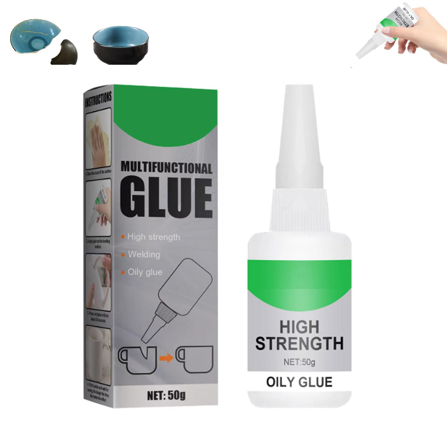 Plothuge Welding Glue, Whimsyard Glue, Inferright Welding High-Strength ...
