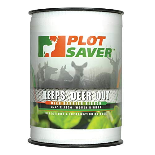 Plotsaver Barrier Ribbon, 1,320' White - Walmart.com
