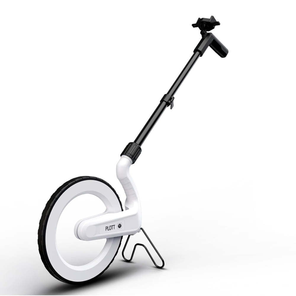 Plott Carta Digital Measuring And Mapping Wheel With Sprayer - Walmart.com