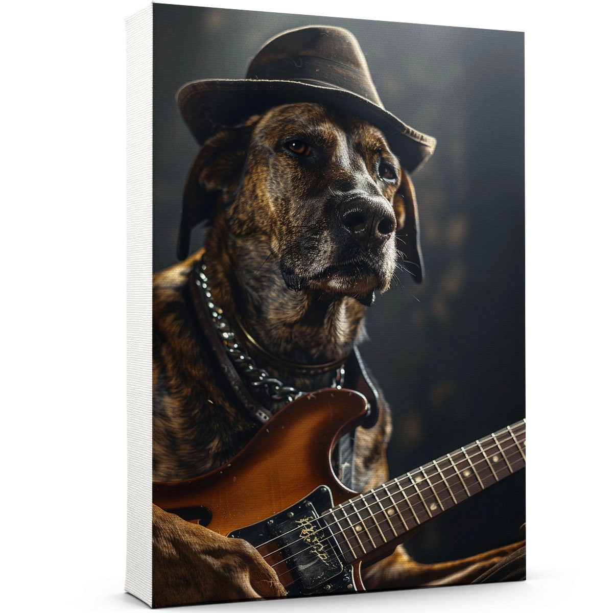 Plott Hound Dog Poster Music Decor - Plott Hound Dog Canvas Wall Art ...