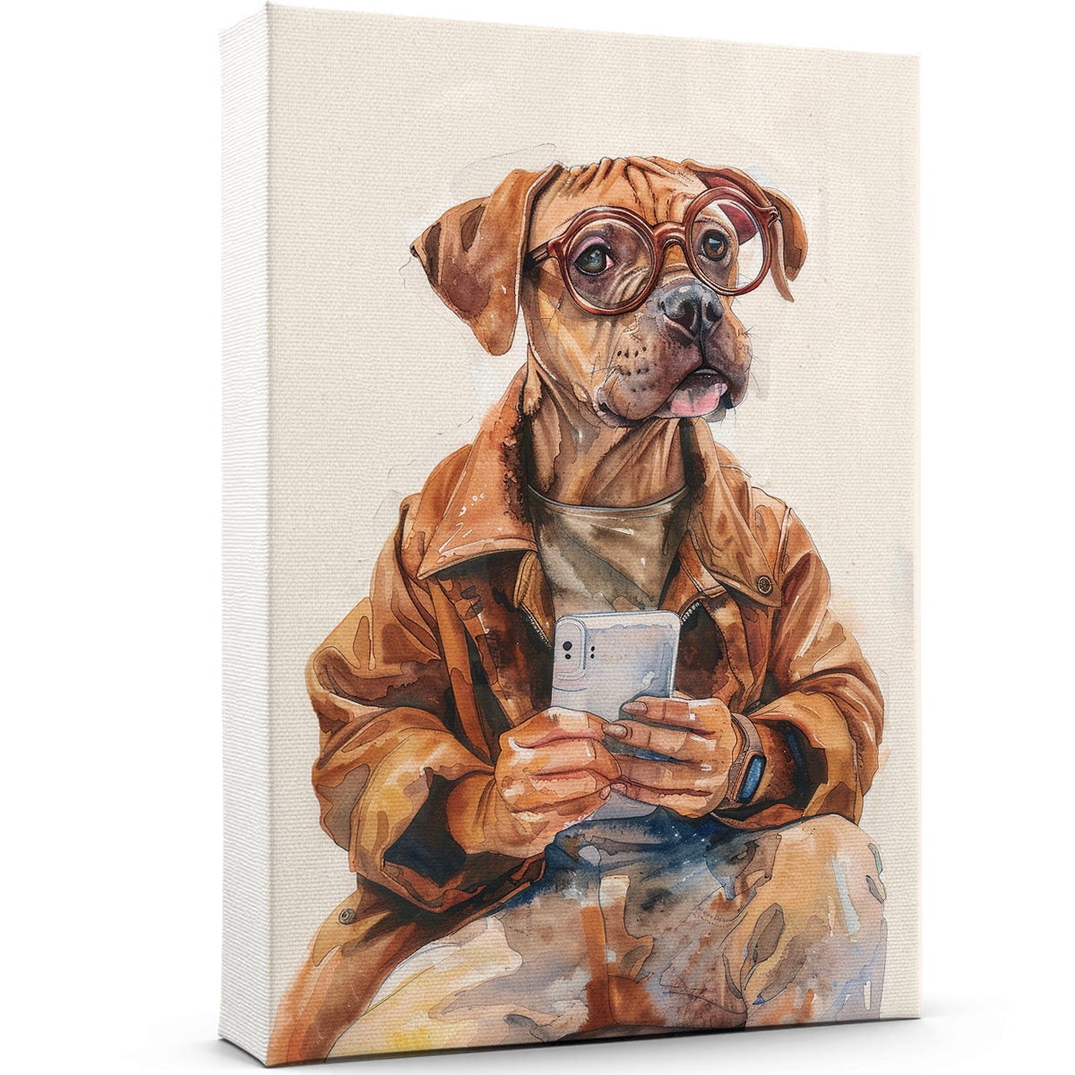 Plott Hound Dog Poster Print Bathroom Decor - Plott Hound Dog Canvas ...