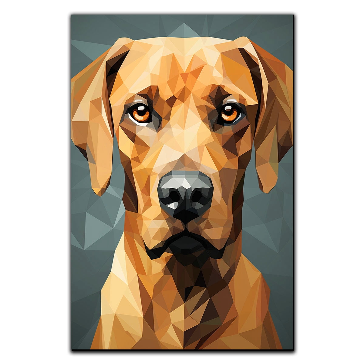 Plott Hound Large Canvas Wall Art for Living Room Bedroom Dog Picture ...